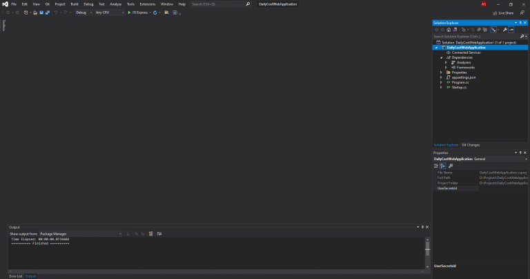 ASP.NET Core MVC Tutorial - Session 3 - Web App Template & Structure