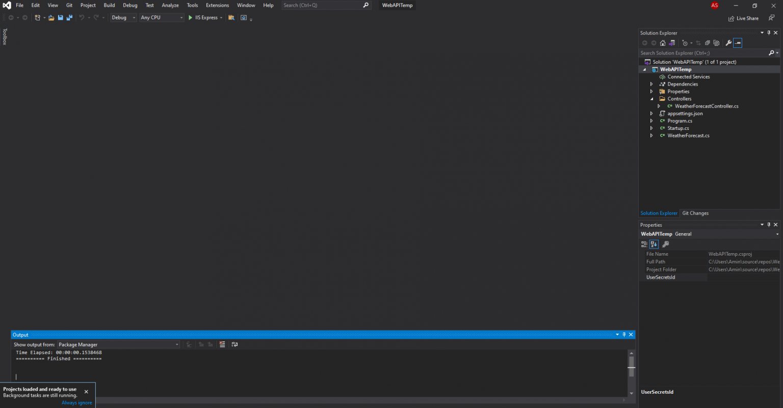 Aspnet Core Mvc Tutorial Session 3 Web App Template And Structure 